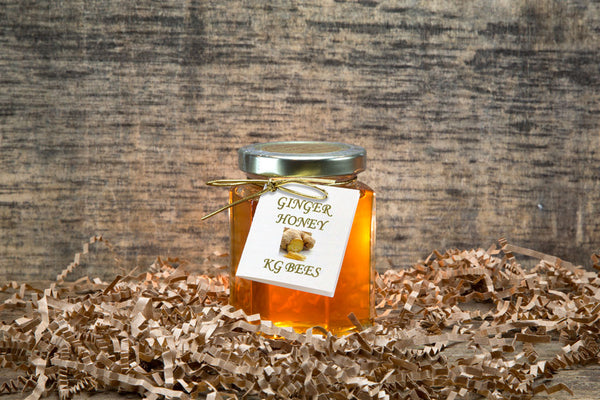 Ginger Infused Honey – KG Bees